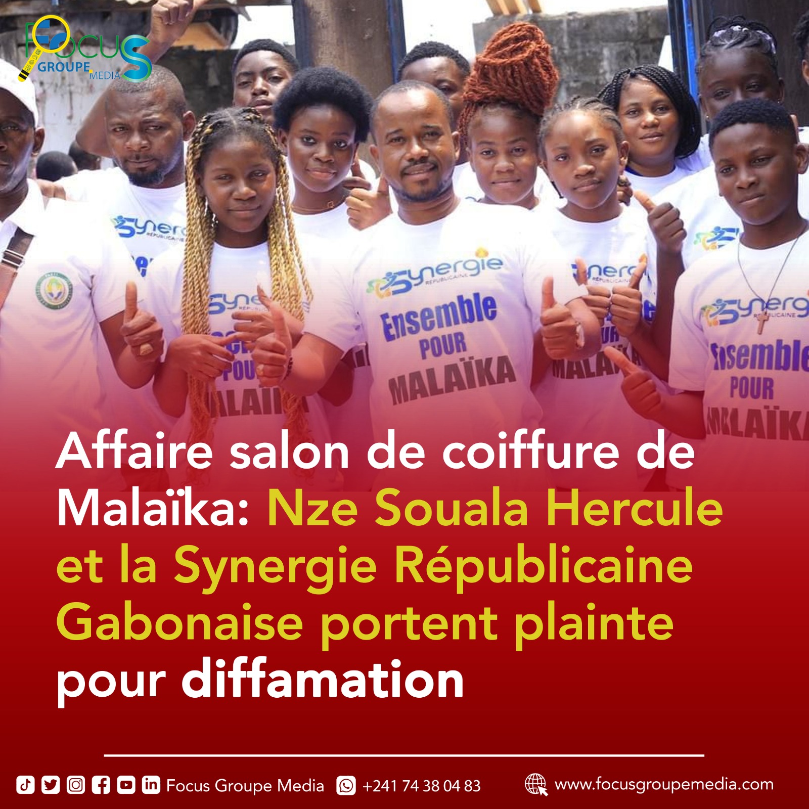 Affaire salon de coiffure de Malaïka: Nze Souala Hercule et la Synergie ... Affaire salon de coiffure de Malaïka: Nze Souala Hercule et la Synergie ...