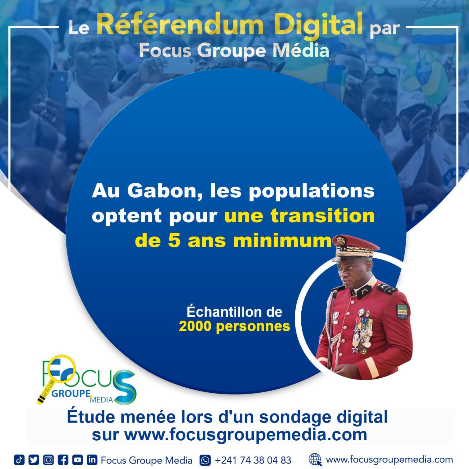 Référendum Digital : Au Gabon la majorité de la population opte pour ...