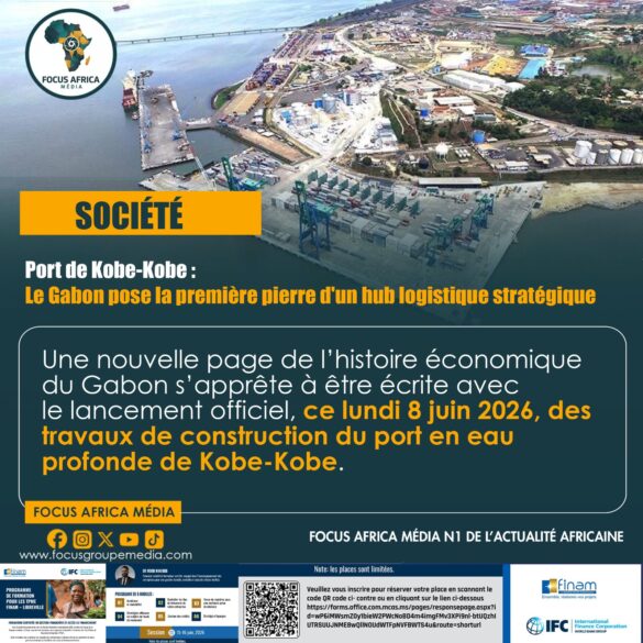 Port de Kobe-Kobe : le Gabon pose la première pierre d’un hub ...